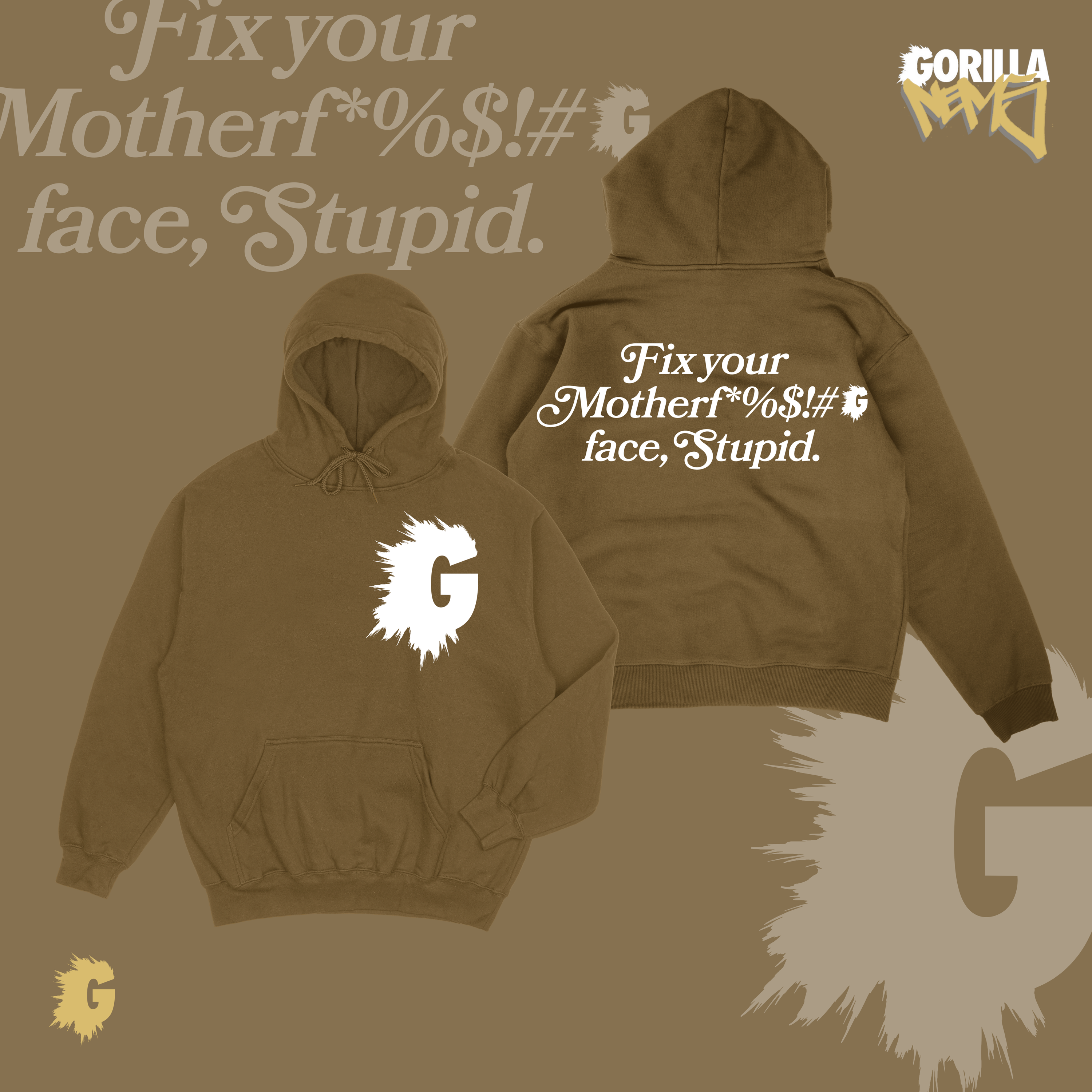 FIX YOUR FACE QUOTABLE HOODY – THE FYL BRAND